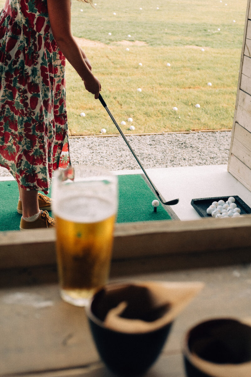 Driving Range with Trackman Technology in Crantock, Cornwall