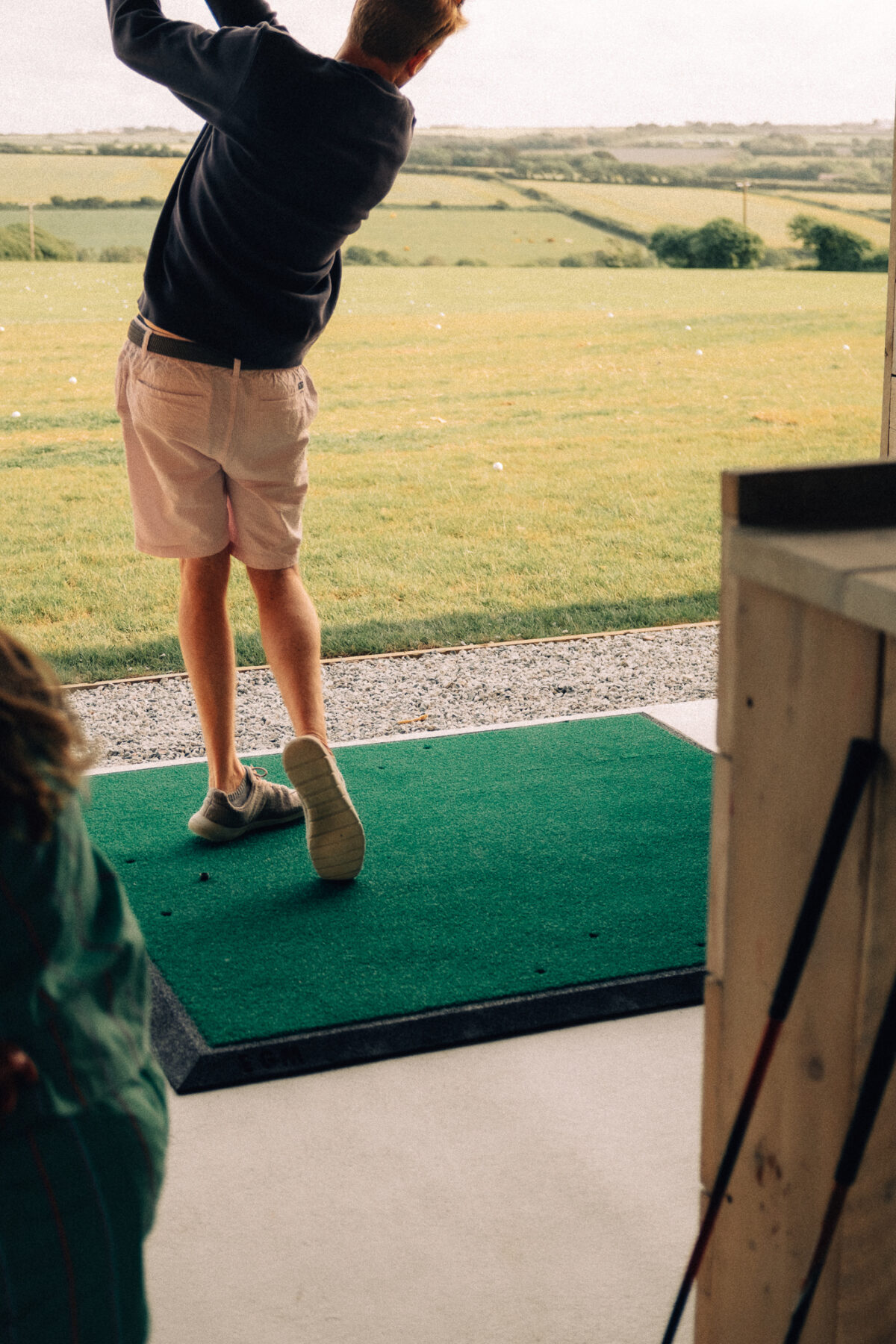 Driving Range with Trackman Technology in Crantock, Cornwall